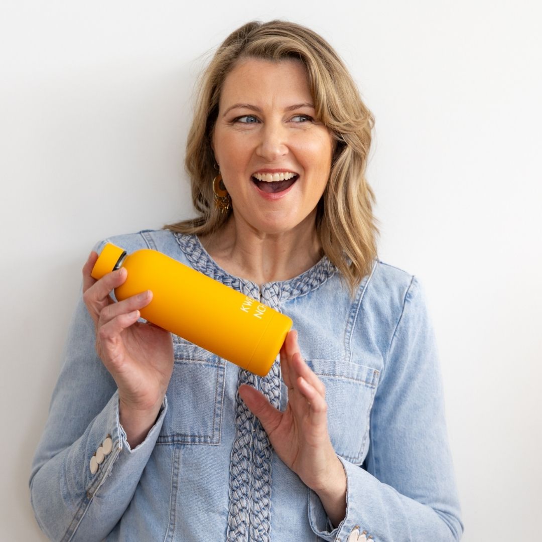 Reusable Steel Bottle | 500ml | Turmeric Yellow – Kwench Australia